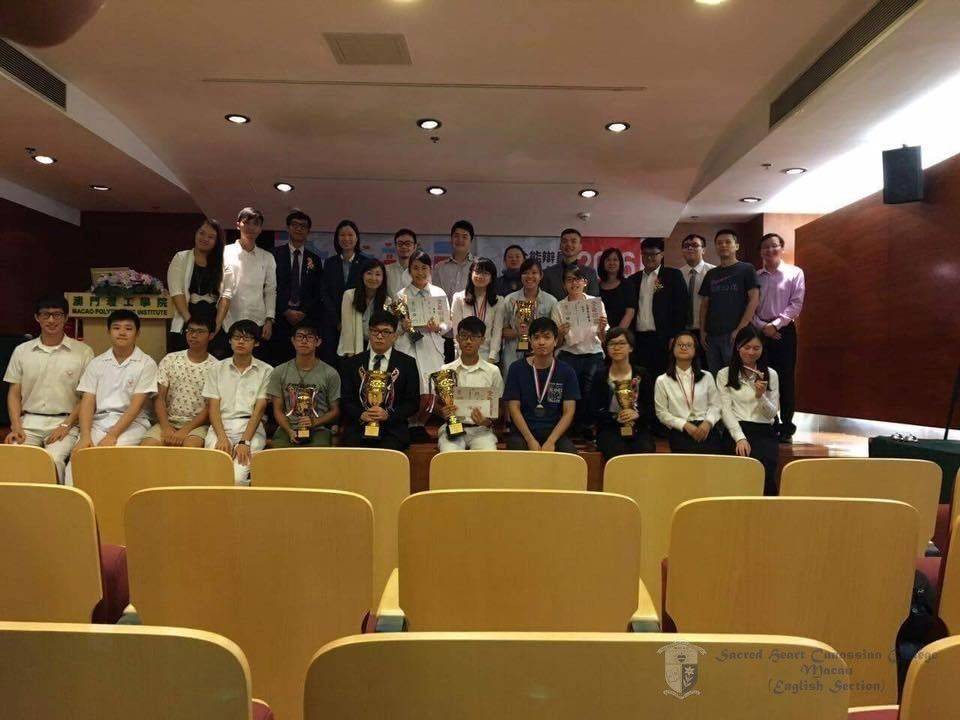 Chinese Debate Team - Sacred Heart Canossian College