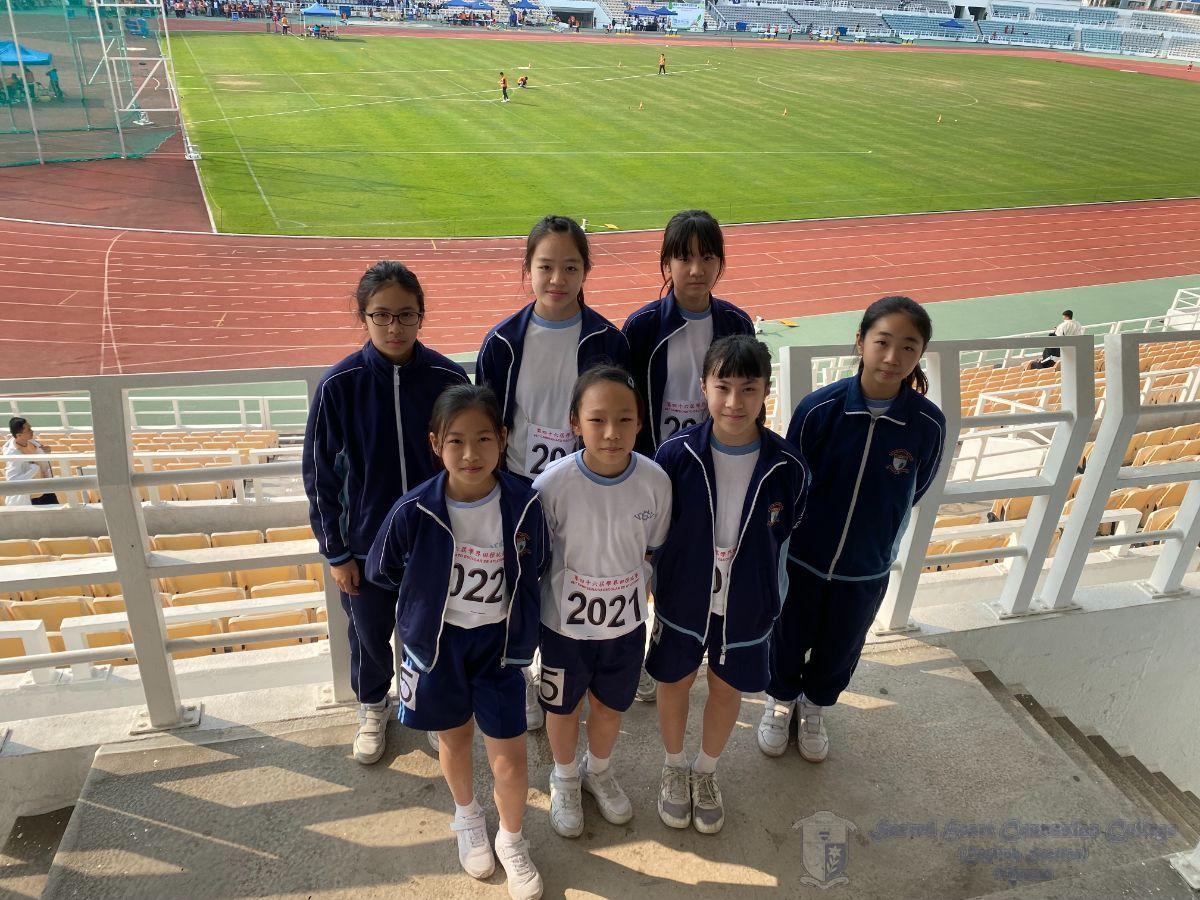 第四十六屆學界田徑比賽喜獲佳績 – Sacred Heart Canossian College